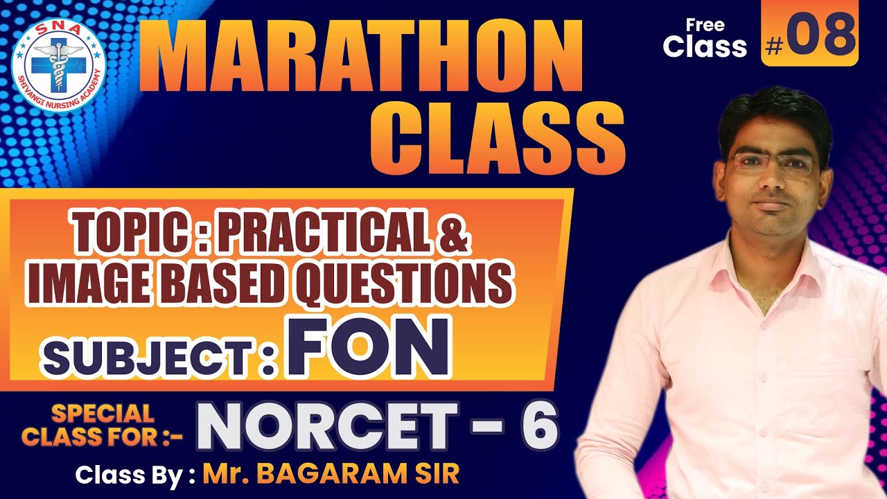 Marathon Class on FUNDAMENTAL || NORCET-6 || (Class No. 8) || Class By ...