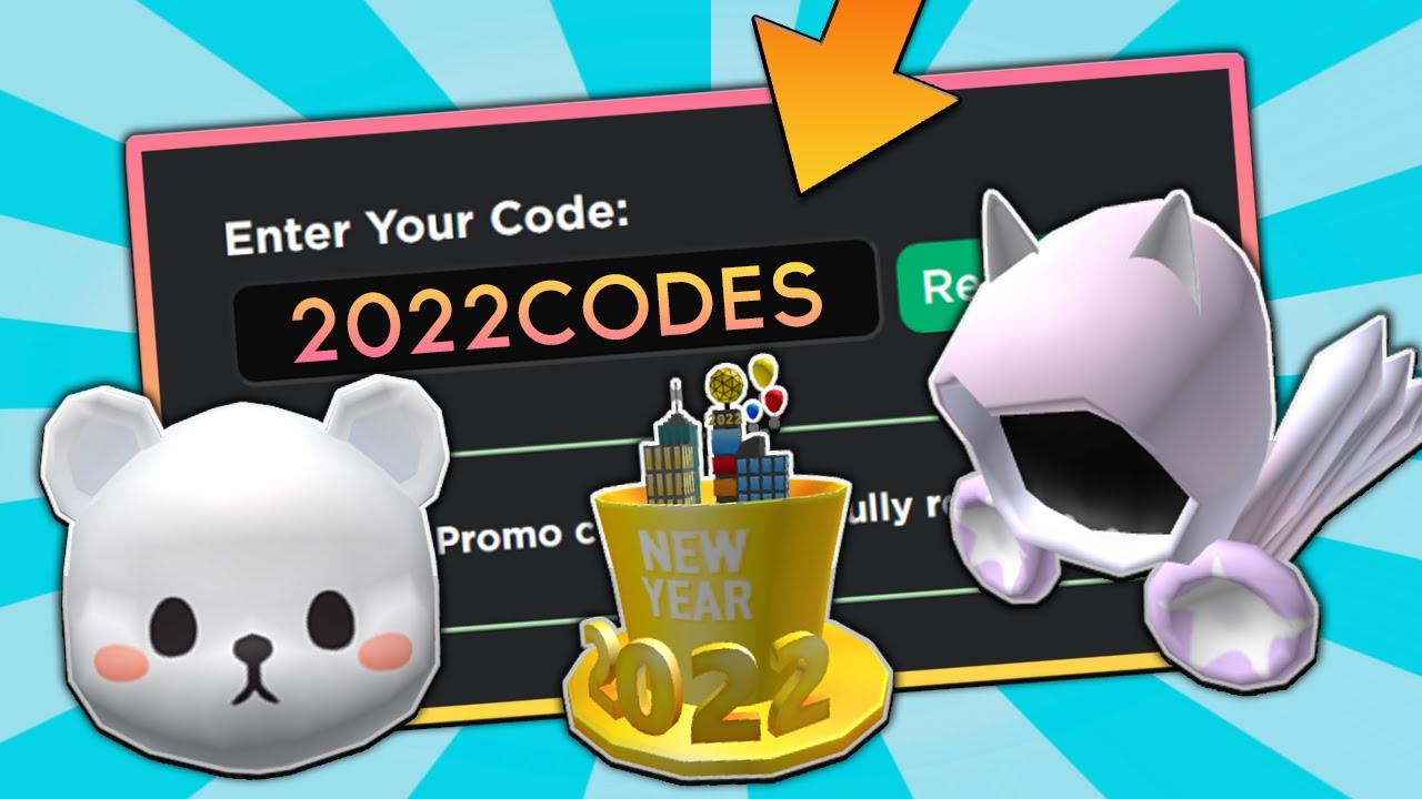 ALL New Year *4 NEW CODES!* Roblox Promo Codes For FREE Hats and FREE ...