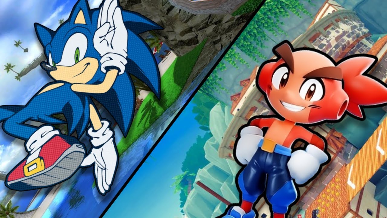 How Rollin Rascal Differs From 3D Sonic - YouTube