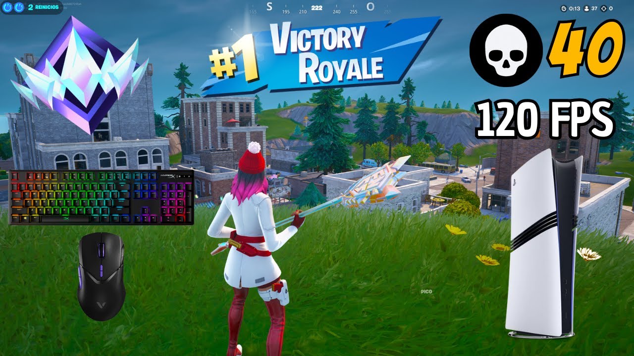 40 Kill Unreal Ranked Reload on PS5 PRO | Keyboard & Mouse | 120 FPS ...