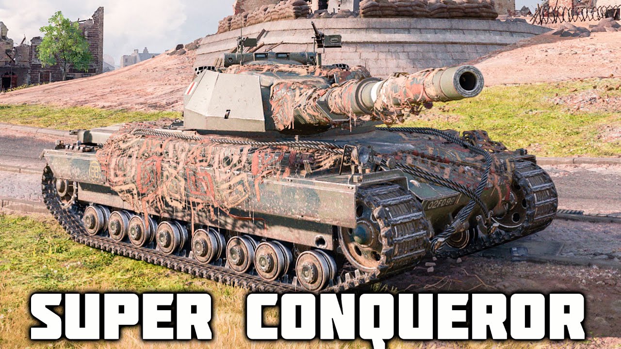 Super Conqueror WoT – 8Kills, 9,7K Damage - YouTube