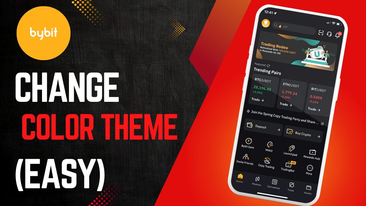 How to Change Color Theme on Bybit App (2025) - YouTube