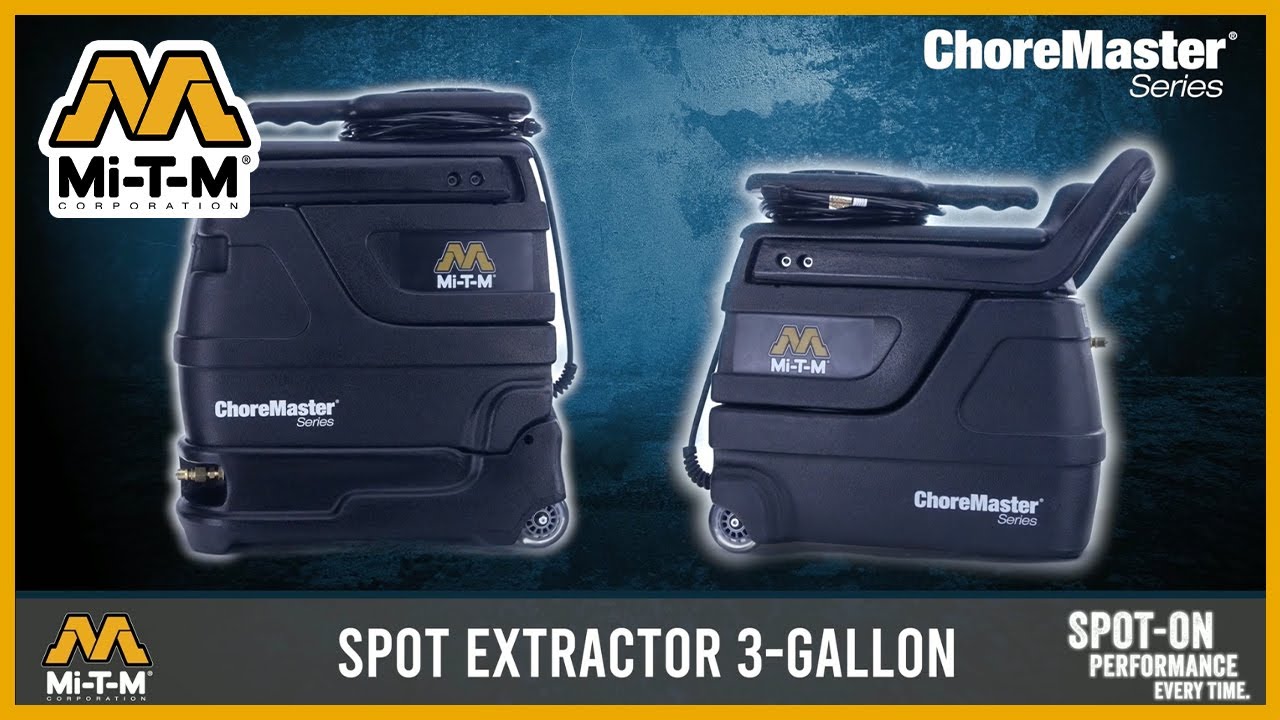 Introducing the 3-Gallon Spot Extractors - YouTube