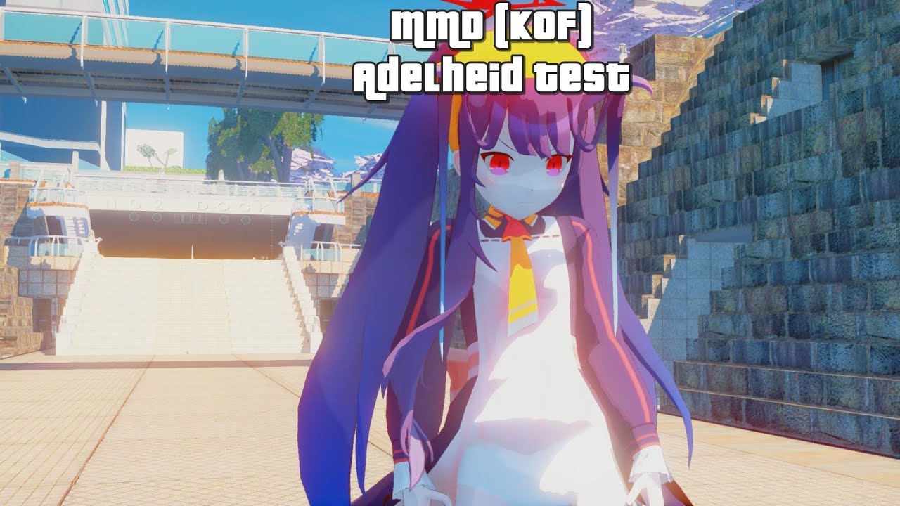 MMD (KOF) Adelheid Test (No Sound) - YouTube