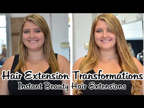 Hair Extension Transformations - Before & After | Instant Beauty ...