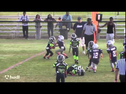 6 year old football player - HAFL 2013 Highlights - YouTube