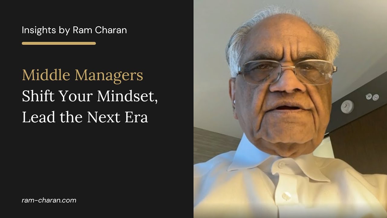 Middle Managers: Shift Your Mindset, Lead the Next Era - YouTube