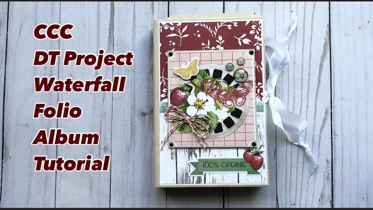 Waterfall Folio Country Craft Creations DT Tutorial | Simple Stories ...
