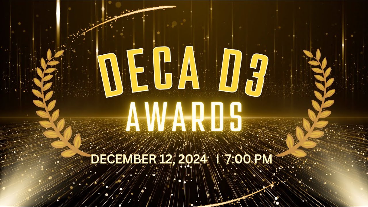 2024 DECA District D3 Award Ceremony - YouTube