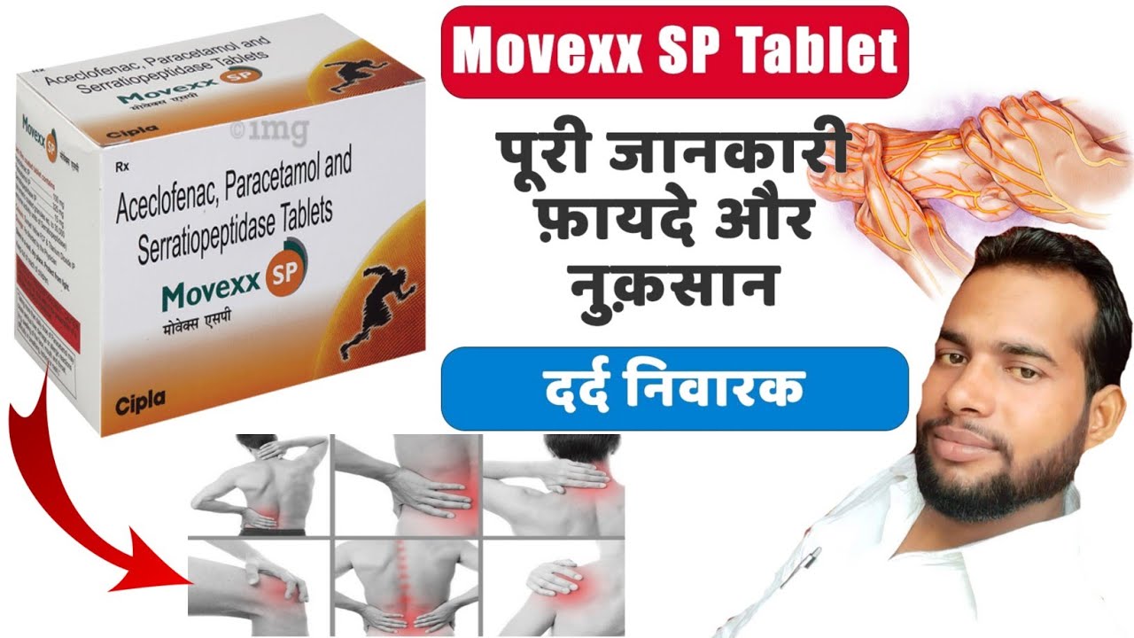 Movexx SP Tablet || Movexx SP Tablet Uses in Hindi || दर्द निवारक - YouTube
