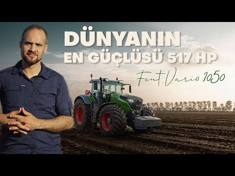 Dünyanın En Güçlü Traktörü | FENDT 1050 VARIO