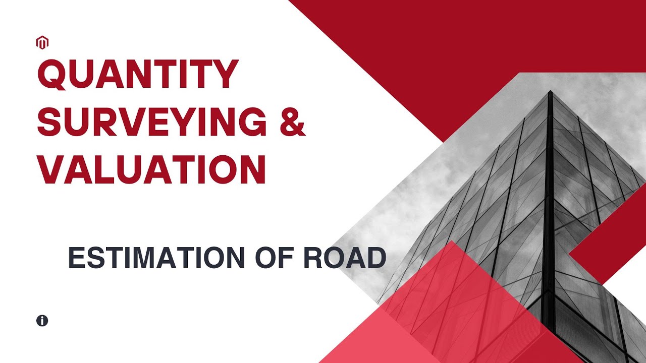 Estimation of road||Quantity surveying & valuation||Malayalam - YouTube