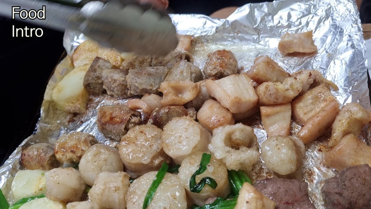 40년 전통 황소곱창 맛집 / grilled beef intestines, korean grilled beef, donation ...