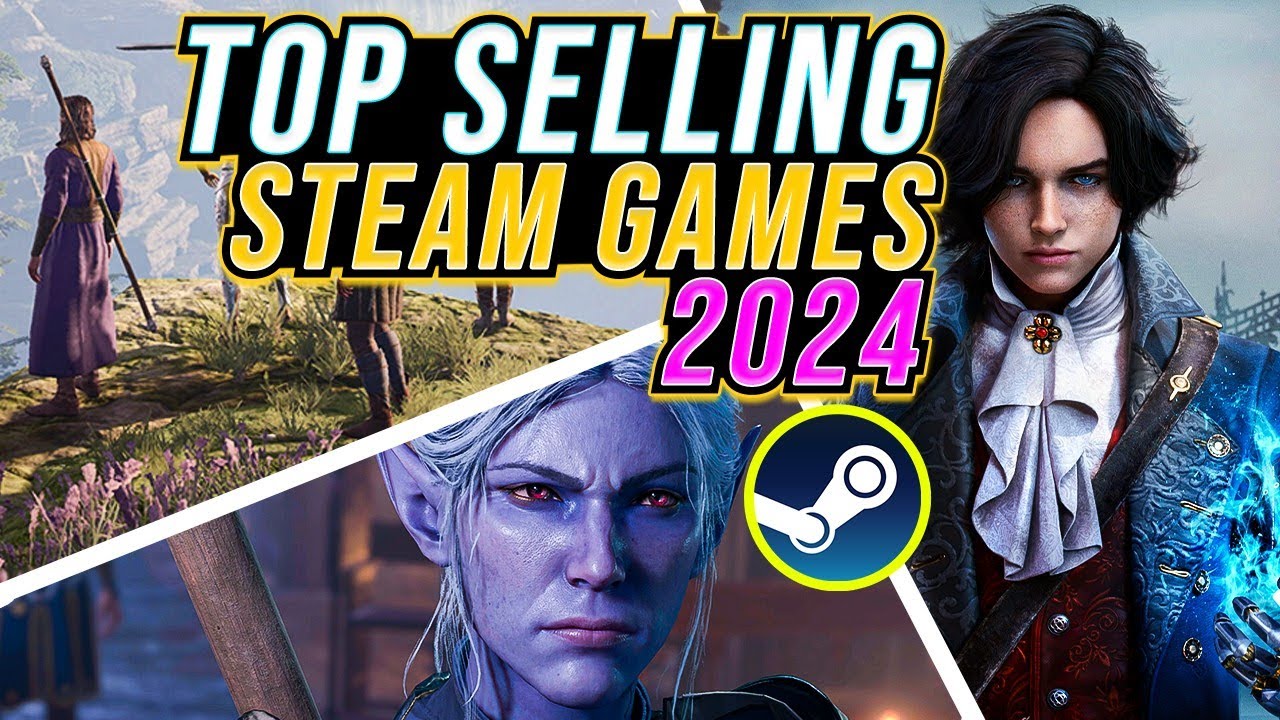 The 10 TOP SELLER NEW Games On Steam To Play In 2024 ( NEW ) - YouTube