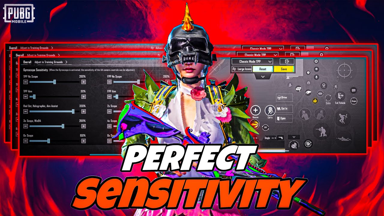 NEW UPDATE 3.3 !!🔥BEST SENSITIVITY CODE+CONTROL SETTINGS BGMI/PUBG ...