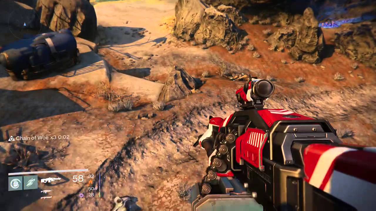 Destiny: "Super Good Advice" Exotic Machine Gun in Action. - YouTube