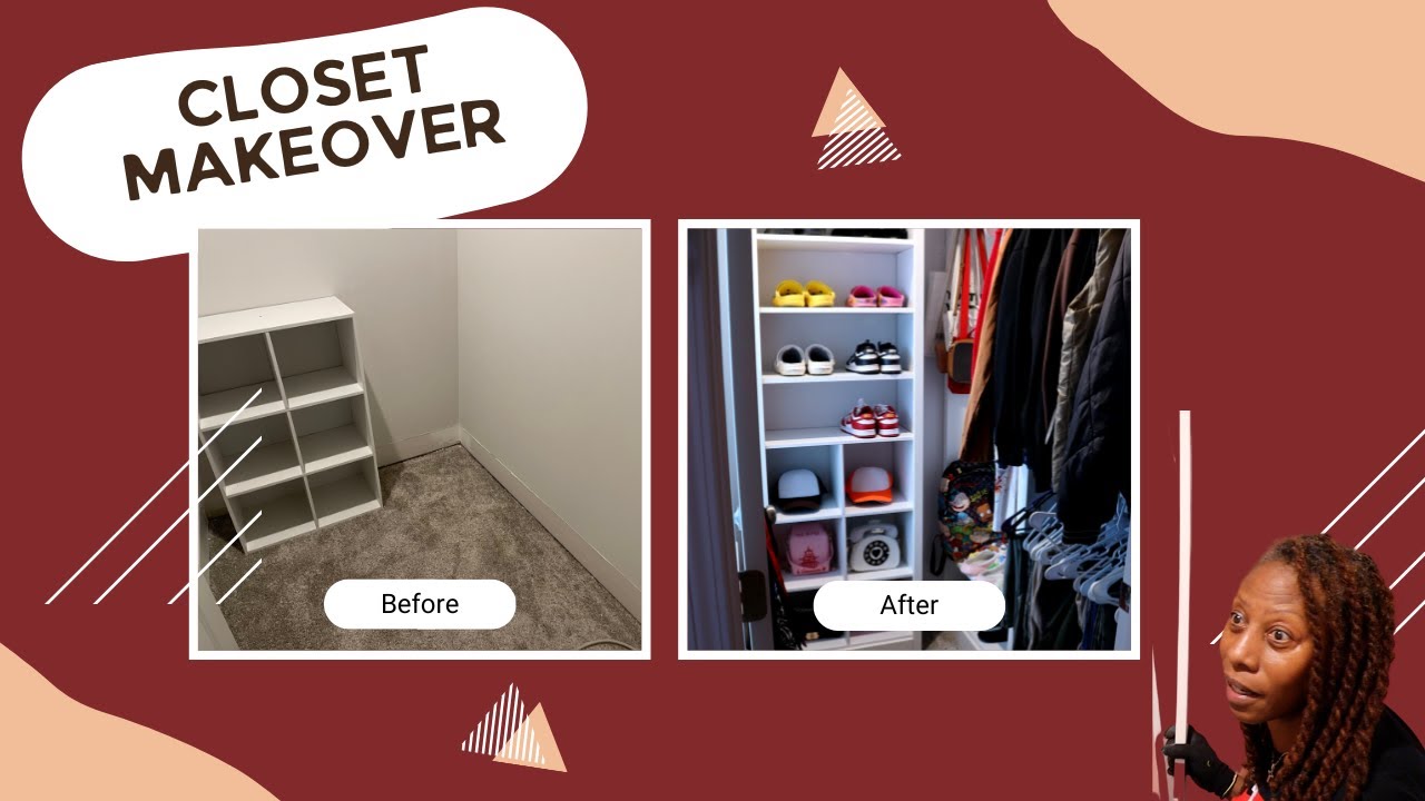 Is upgrading a closet hard? | How I transformed my granddaughter's ...