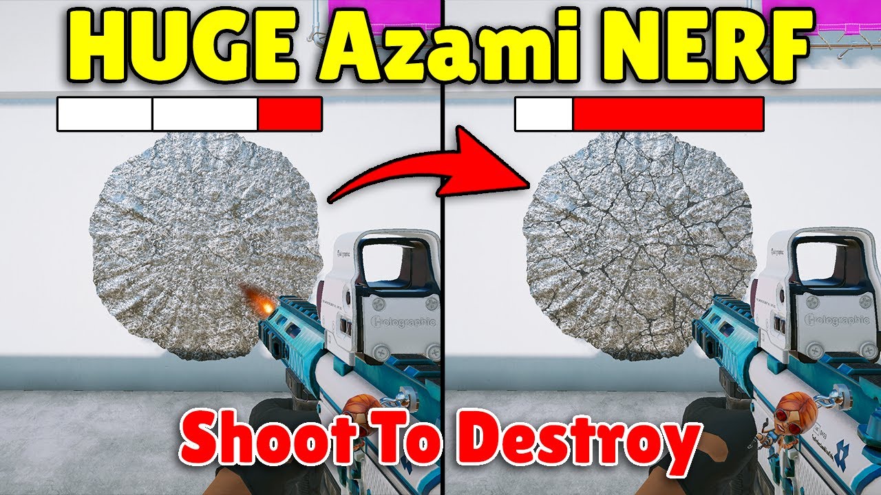 [R.I.P Azami] NEW HUGE NERF Coming To Azami in YEAR 9! - Rainbow Six ...