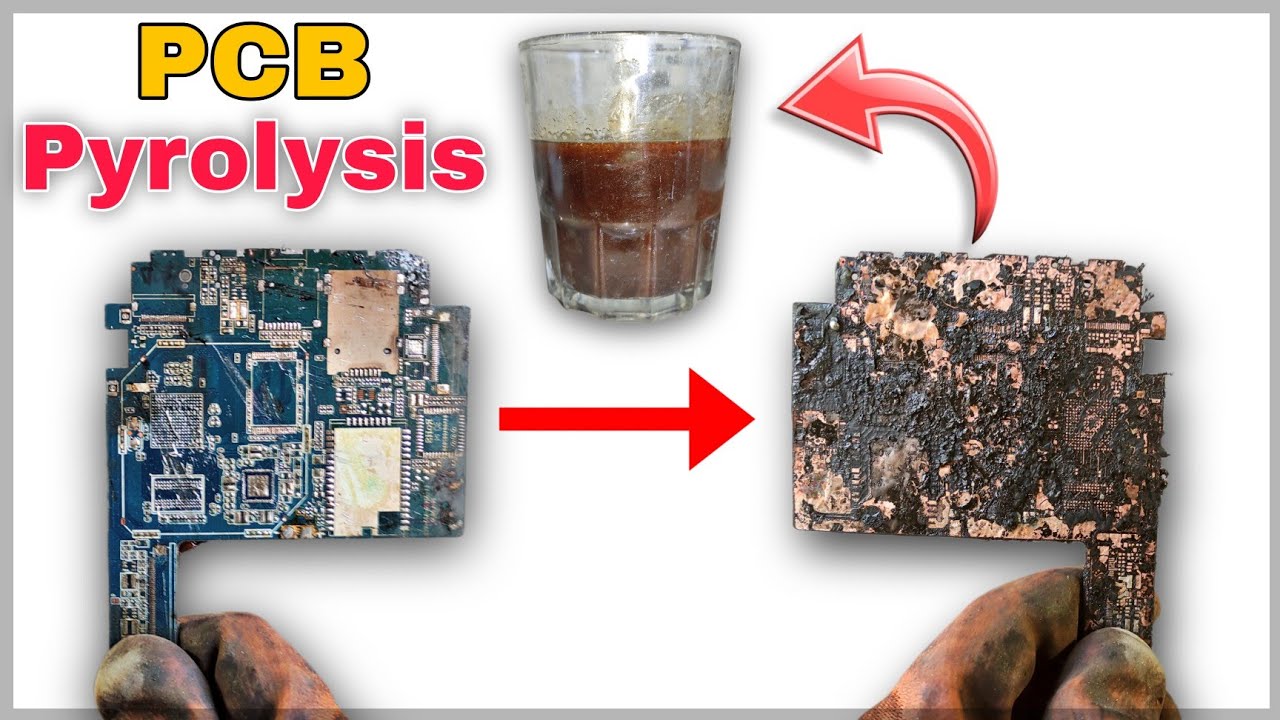 Fuel from e - waste | Oil pyrolysis from PCBs | A better way than ...
