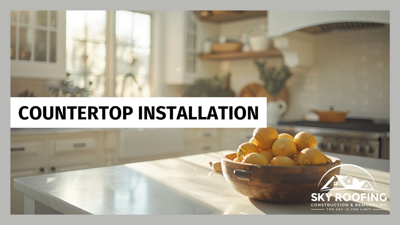 Countertop Installation - Sky Roofing Construction & Remodeling - Call ...