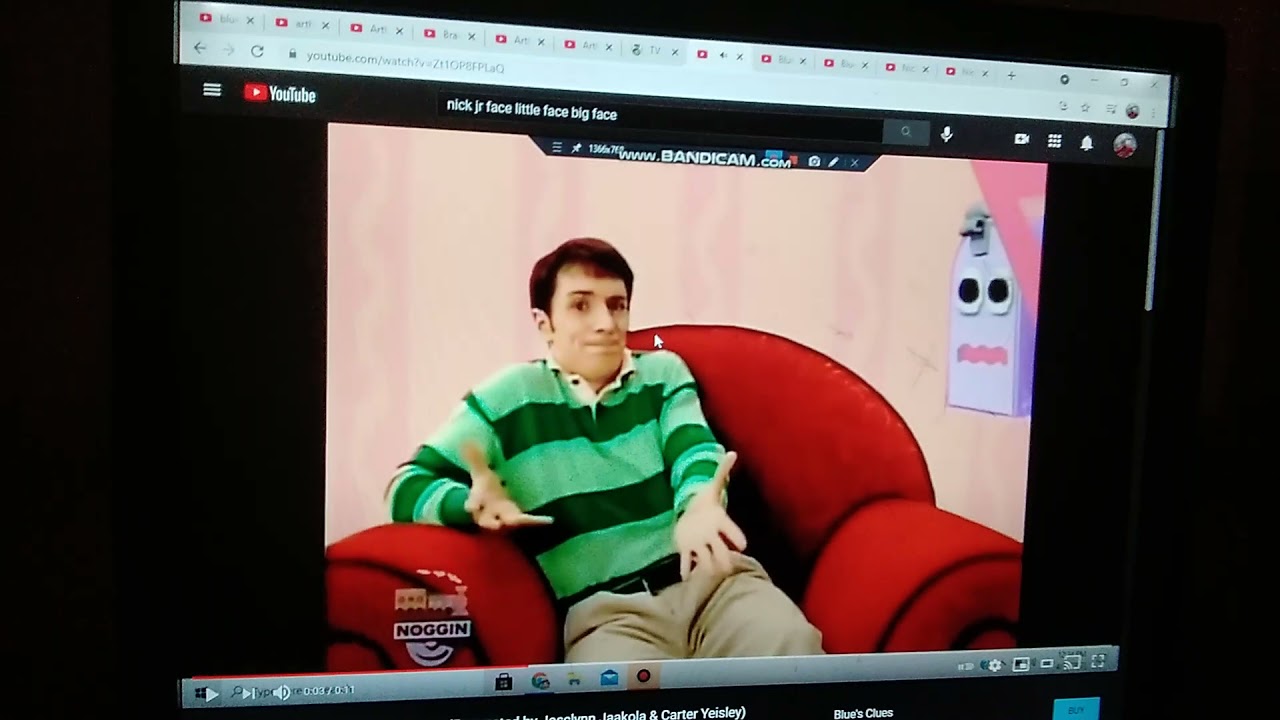 Blue's Clues Saying "Stuck" Montage - YouTube