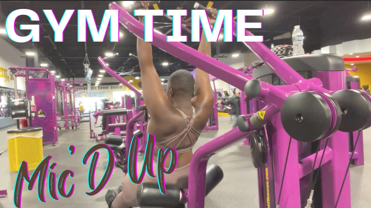 Gym Time: Mic’d Up | Back Day - YouTube