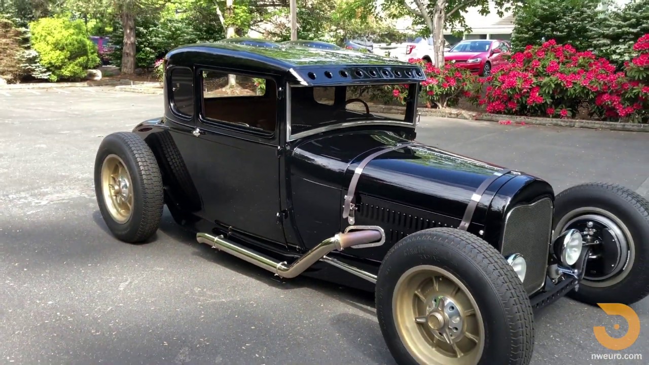 1929 Ford Coupe - Aluminum Donovan Engine - YouTube