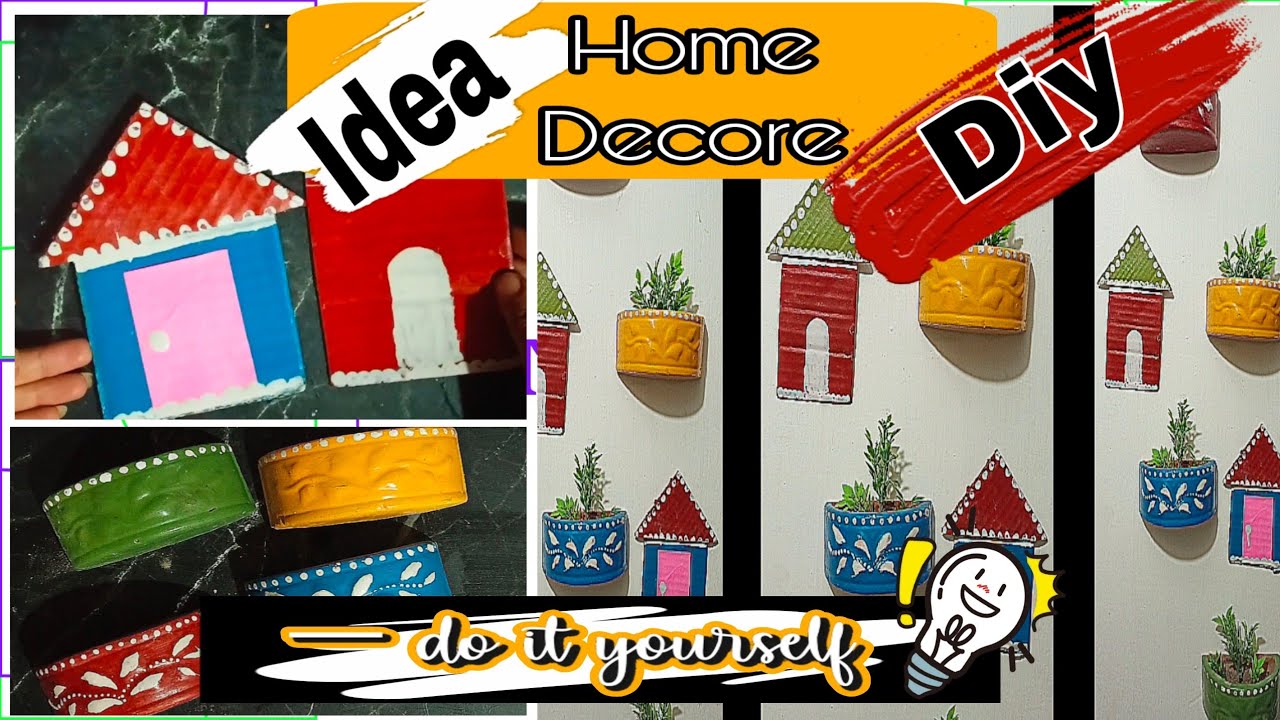 Amazing Home Decore Diys| Best Home Decore ideas| Wall decore pot ...