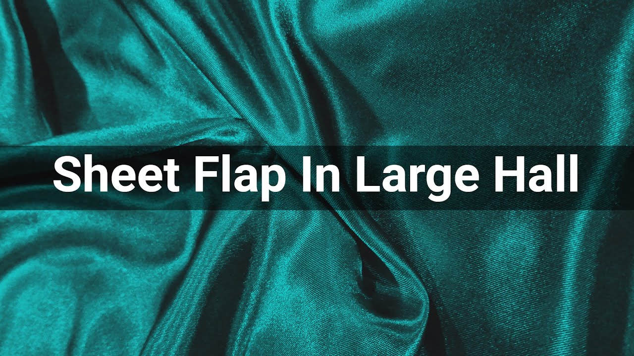 Sheet Flap In Large Hall • Household • Sounds Effects (No Copyright ...
