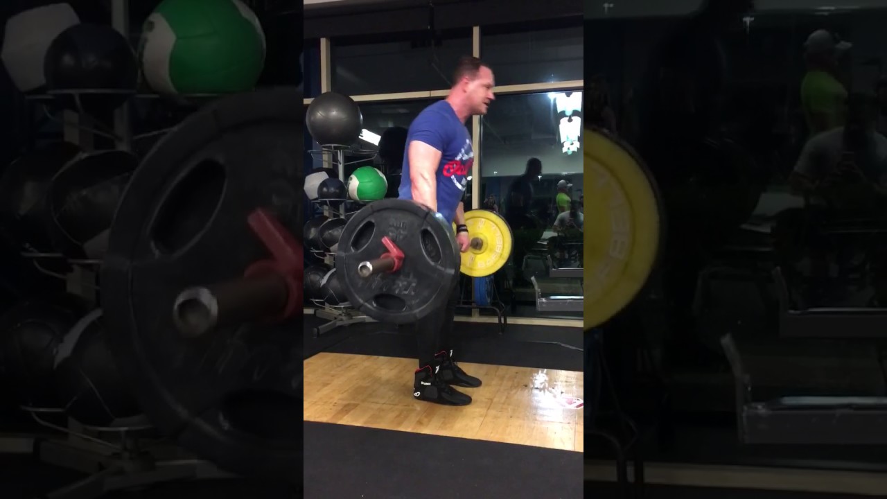 Deadlifts modified to target the lower-back. - YouTube