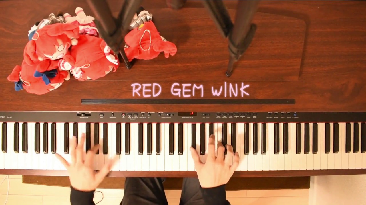 【ラブライブ！サンシャイン!!黒澤ルビィ】「RED GEM WINK」【ピアノ】 - YouTube
