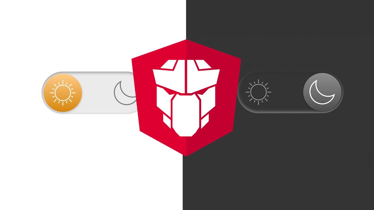 PrimeNG 19 light & dark theme toggling - YouTube