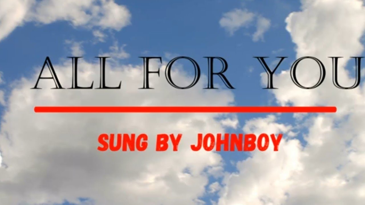 All for you - YouTube