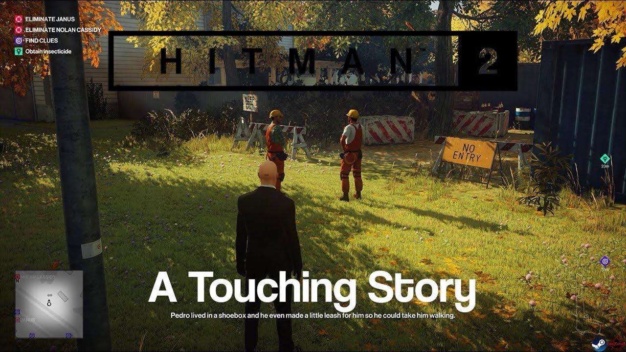 Hitman 2 - A Touching Cockroach Story - YouTube