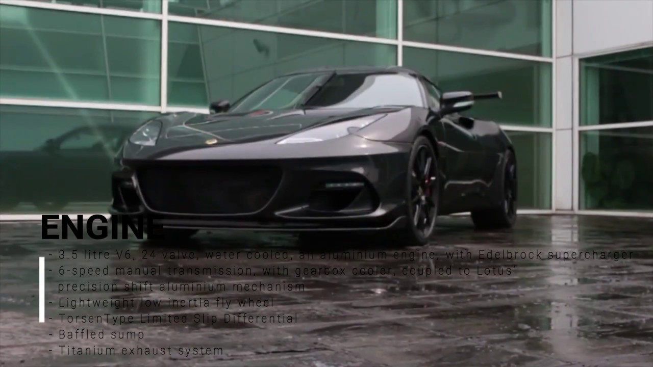 NEW CAR : THE LOTUS EVORA GT430 0-60 MPH IN 3.6 SEC 430 HP - YouTube