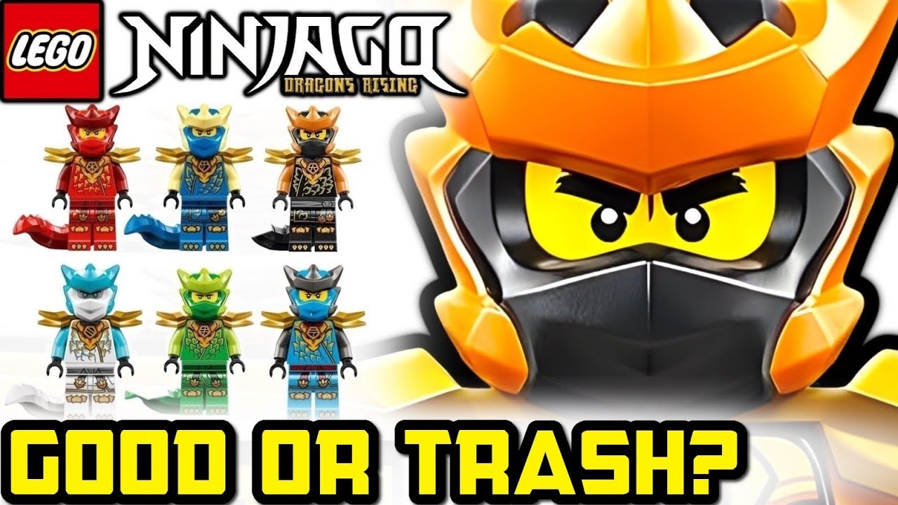 So, let's talk about the Season 4 suits... 😅 Ninjago Dragons Rising ...