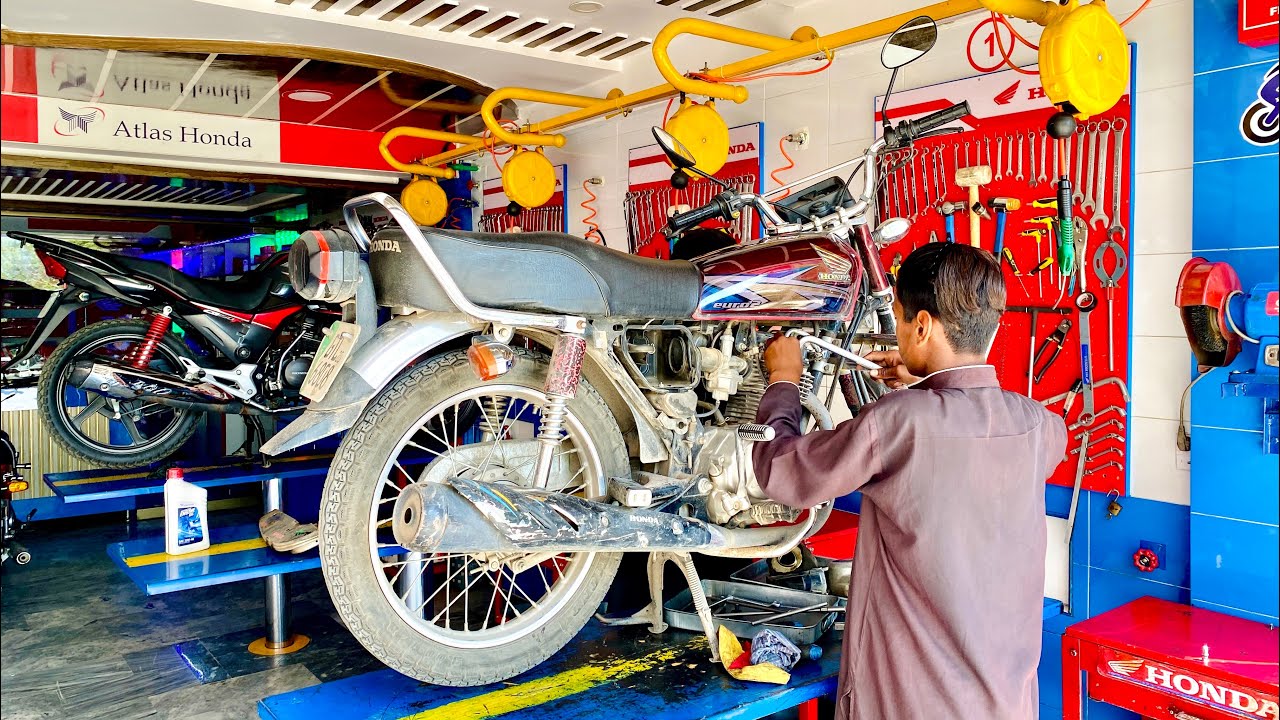 HONDA CG 125 2020 MODEL FIRST COMPLETE TUNING - YouTube