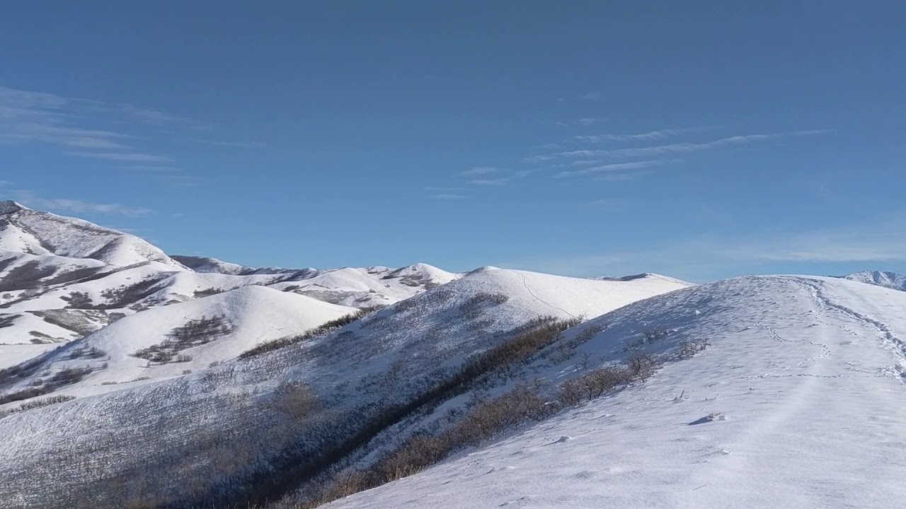 The Salt Lake valley covered in snow, December 2019 - YouTube