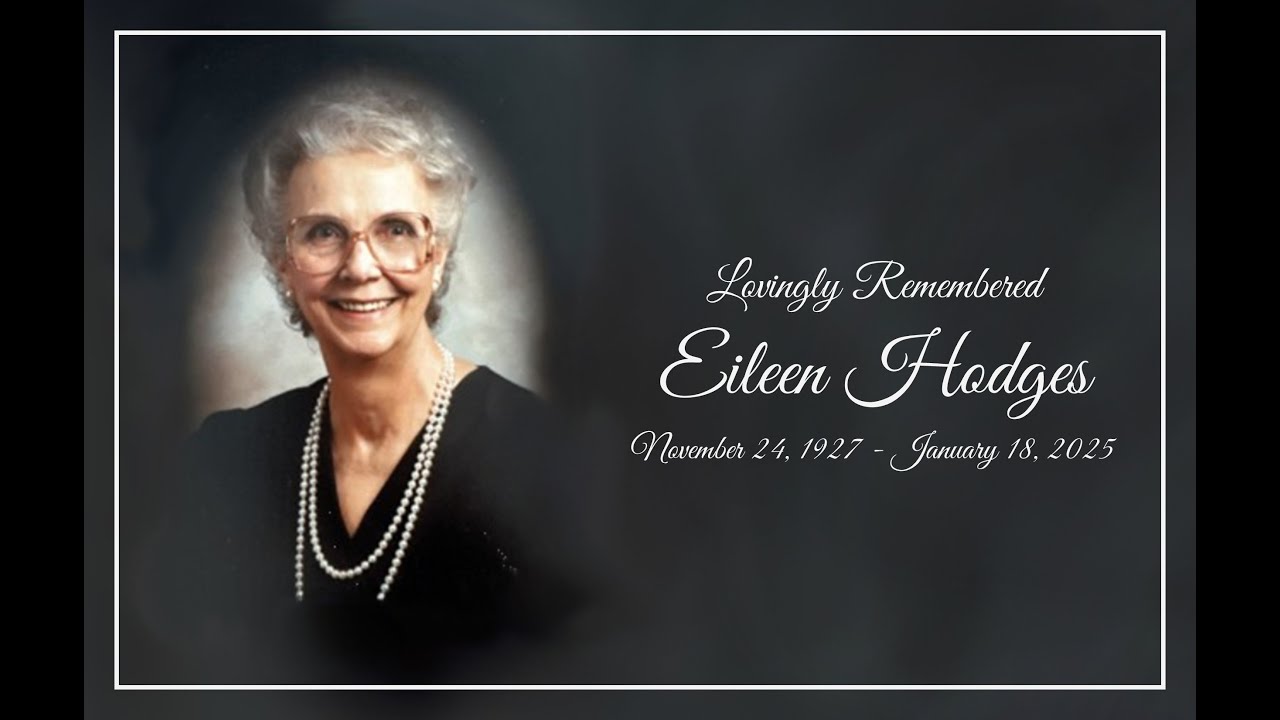 Celebration of Life for Eileen Hodges - YouTube