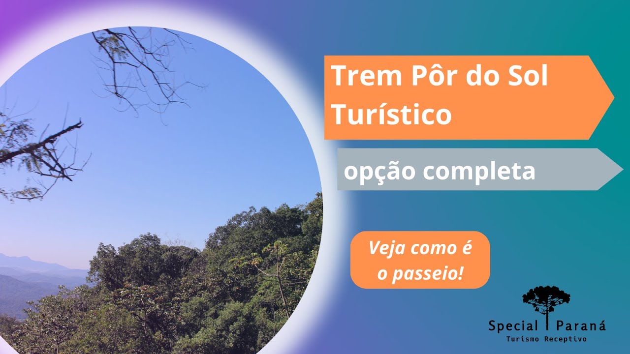 Trem Pôr do Sol Completo Turístico - compartilhado - YouTube