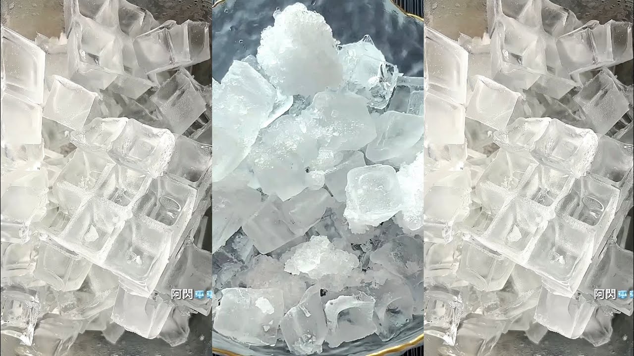 HARD ICE EATING / CRUSHED ICE / CLEAR ICE. ICE EATING - YouTube