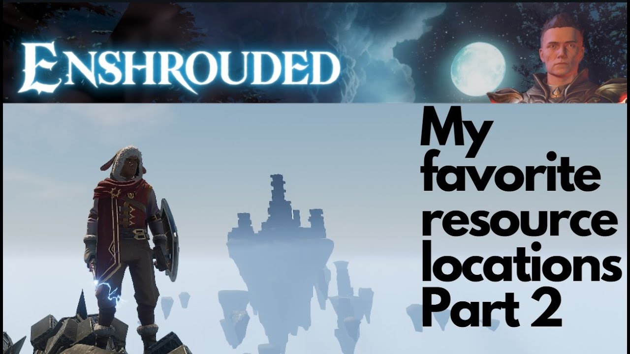 Enshrouded update 5 | I show some other favorite resource locations ...