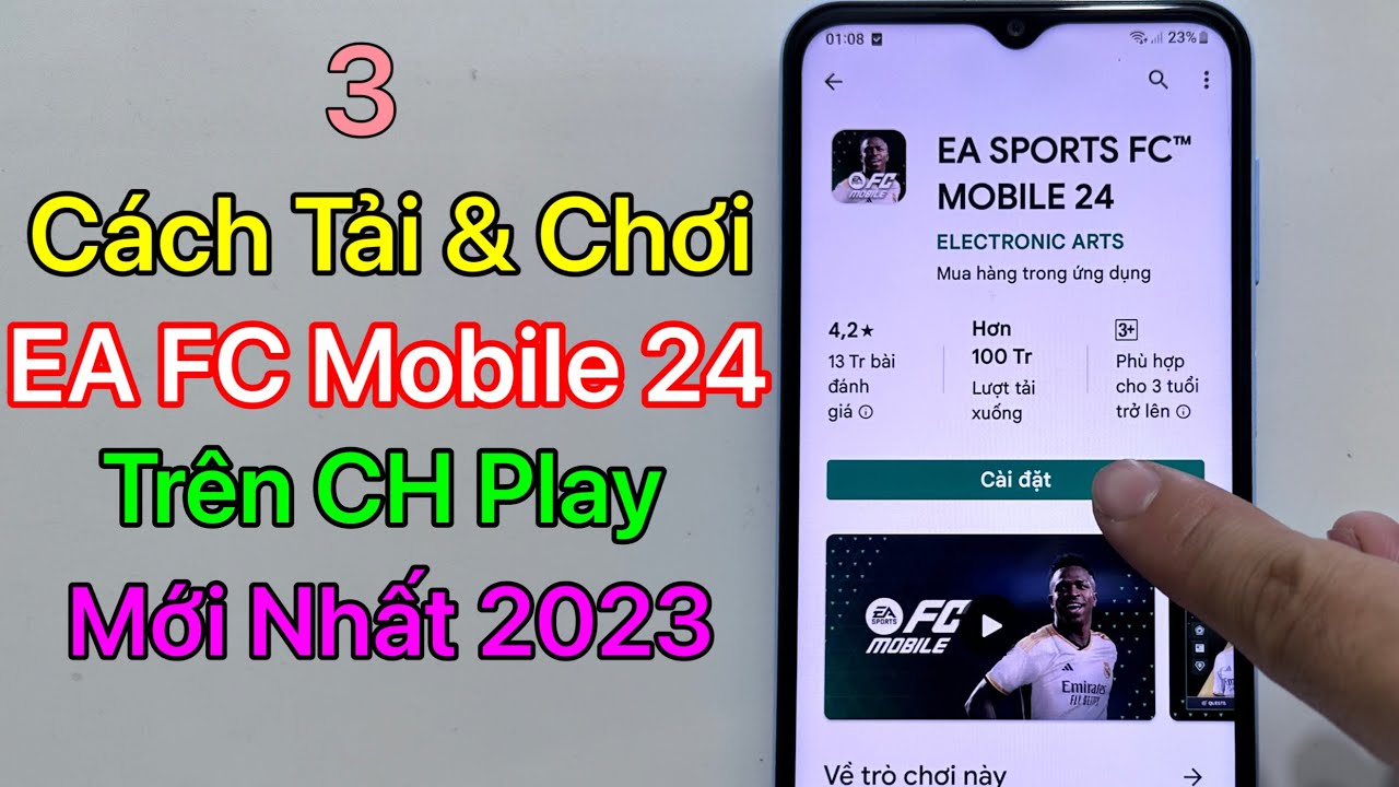 Cách tải FC Mobile 24 Android - Tải EA Sports FC 24 Mobile / Mới Nhất ...