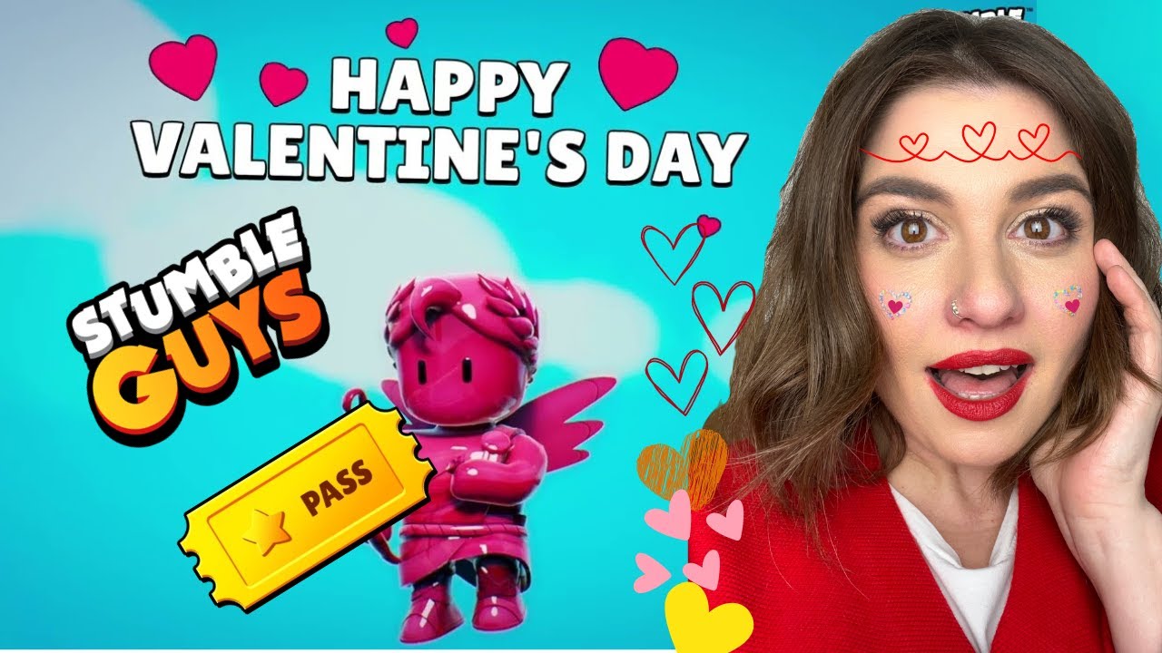 Ανοίγω το ΝΕΟ valentine STUMBLE PASS!!! - YouTube