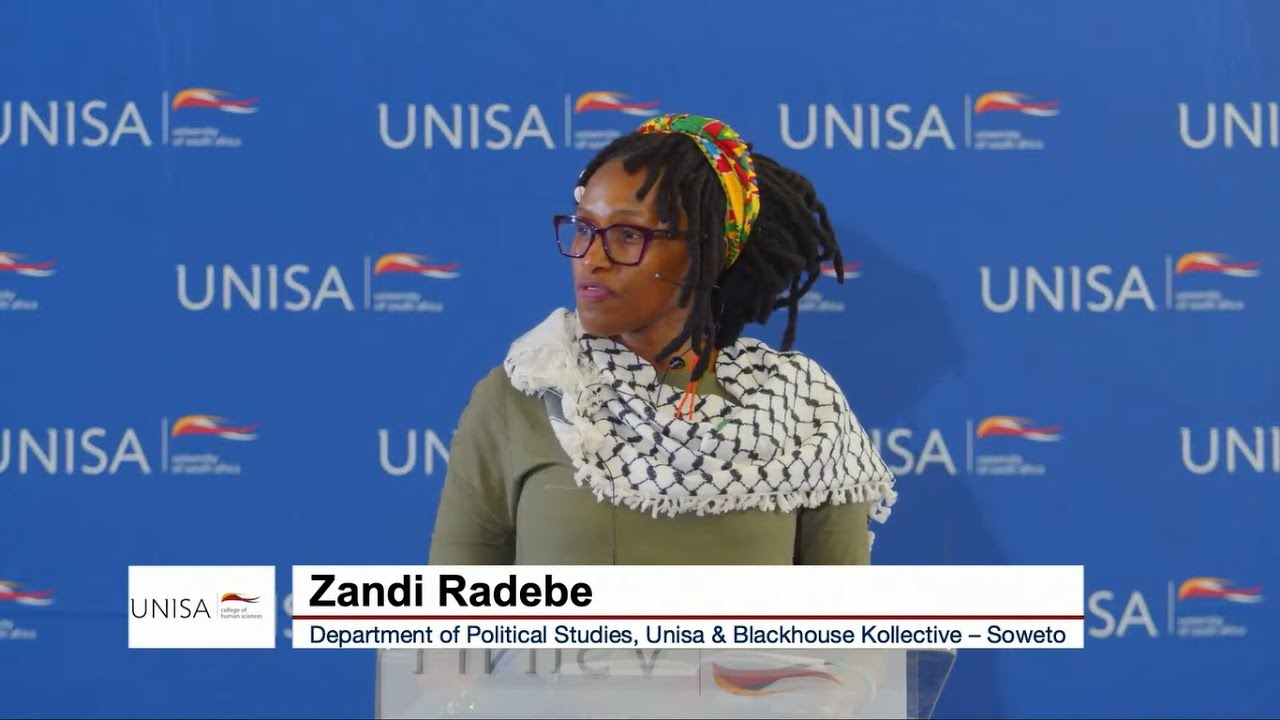 Zandi Radebe on Colonial State and Genocide - YouTube