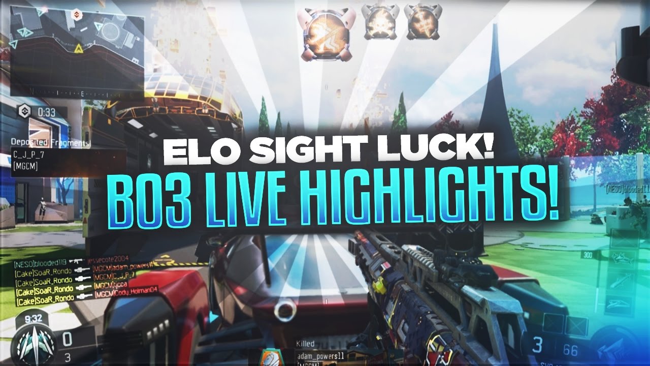 Elo Sight Luck! (BO3 Live Highlights) - YouTube