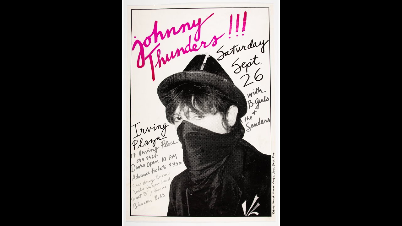 Johnny Thunders - Pipeline/Jet Boy,Irving Plaza 26/09/1981 - YouTube