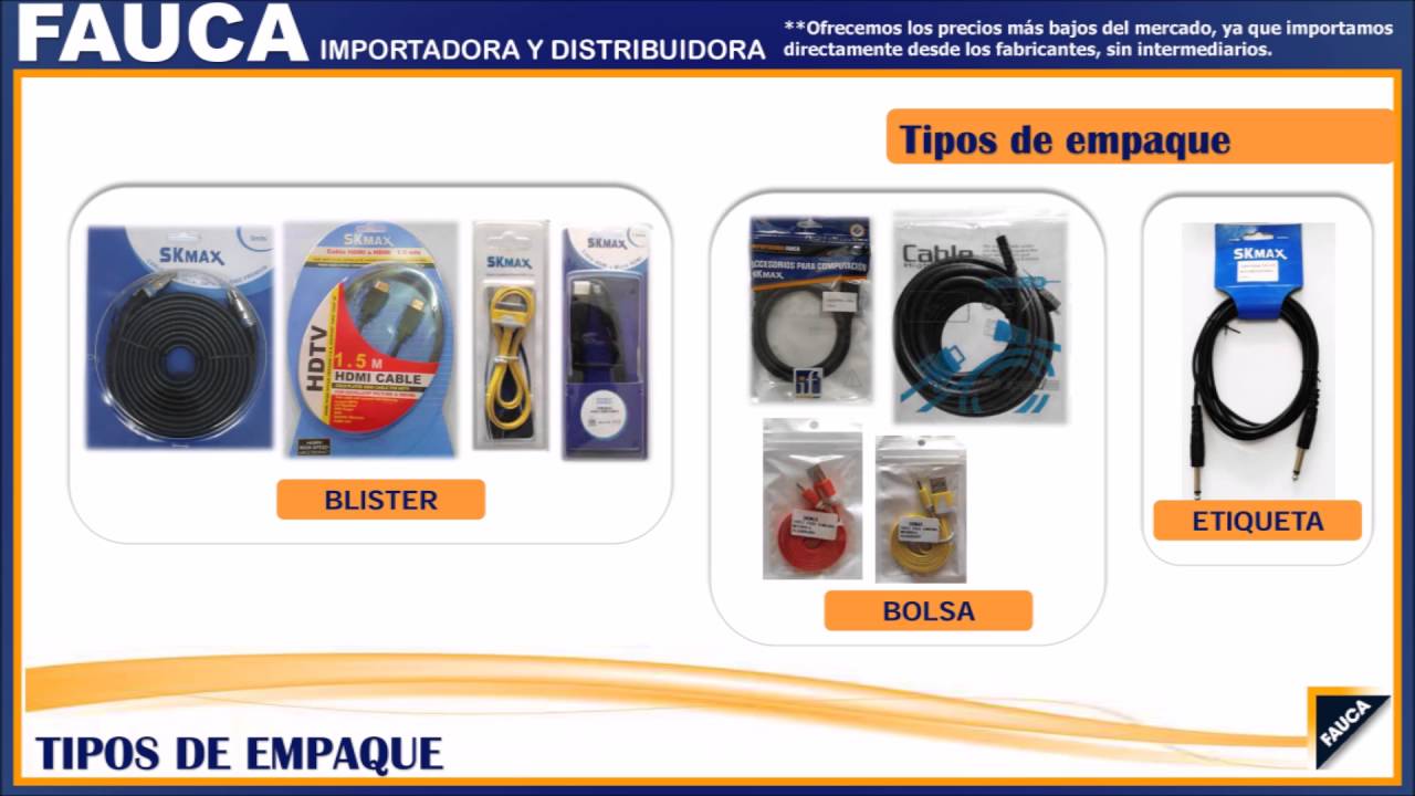 Catalogo de Productos Fauca - YouTube