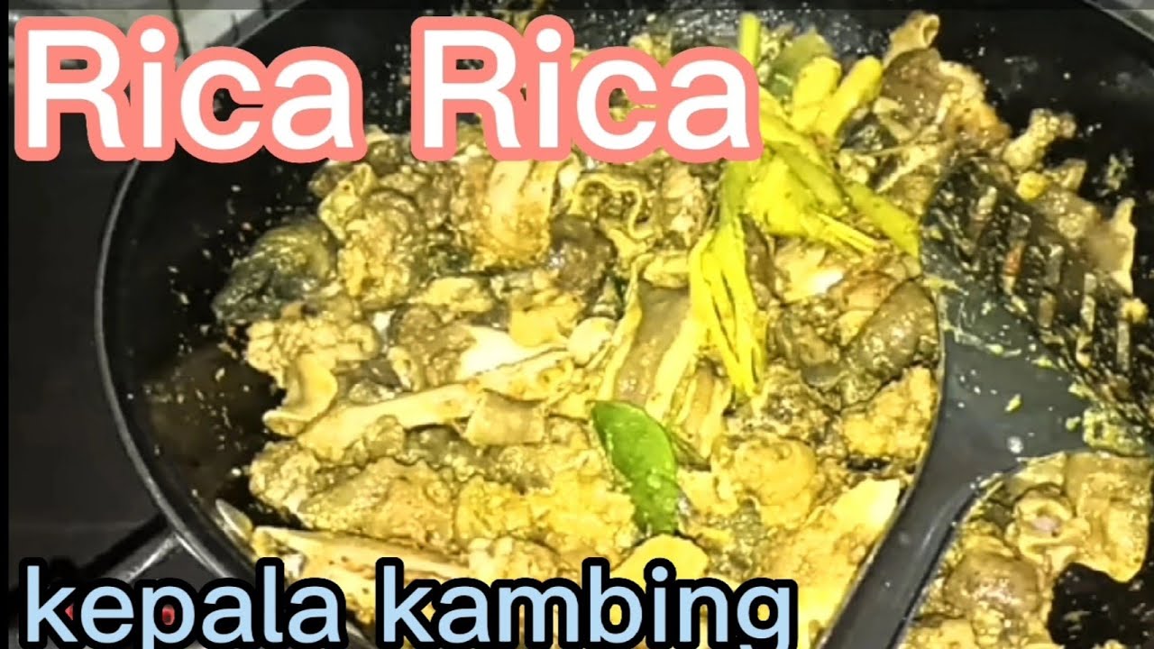 Rica rica kikil kepala kambing - YouTube