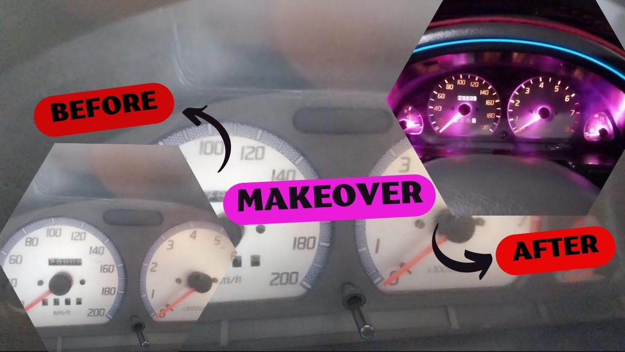 Cultus speed meter | Meter modification | Led installing - YouTube